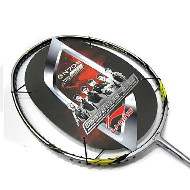 Li Ning N70 II Bao Chun Lai Badminton Racket, Sports Equipment, Sports ...