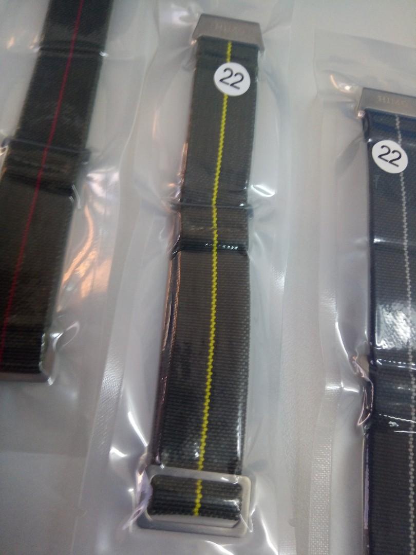 Marine Nationale Parachute Watch Strap (22mm and 20mm Sizes), Men's ...