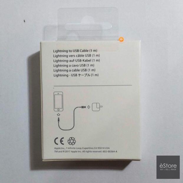 Original Apple Lightning Cable 1m, Mobile Phones & Gadgets, Mobile ...