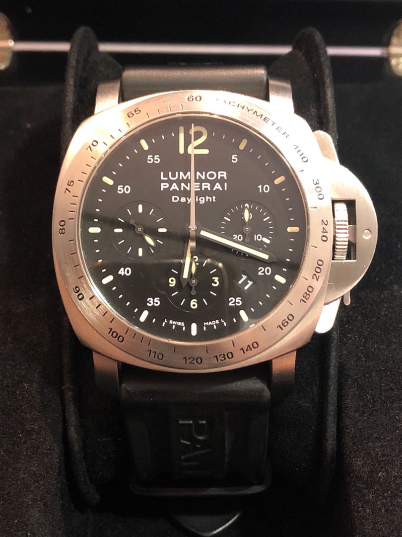 Preowned Panerai Luminor Daylight Chronograph Pam 250 for Sale, Luxury ...