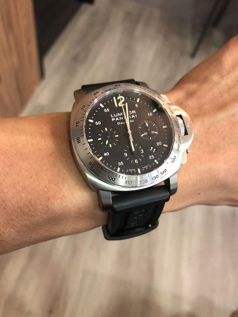 Preowned Panerai Luminor Daylight Chronograph Pam 250 for Sale, Luxury ...
