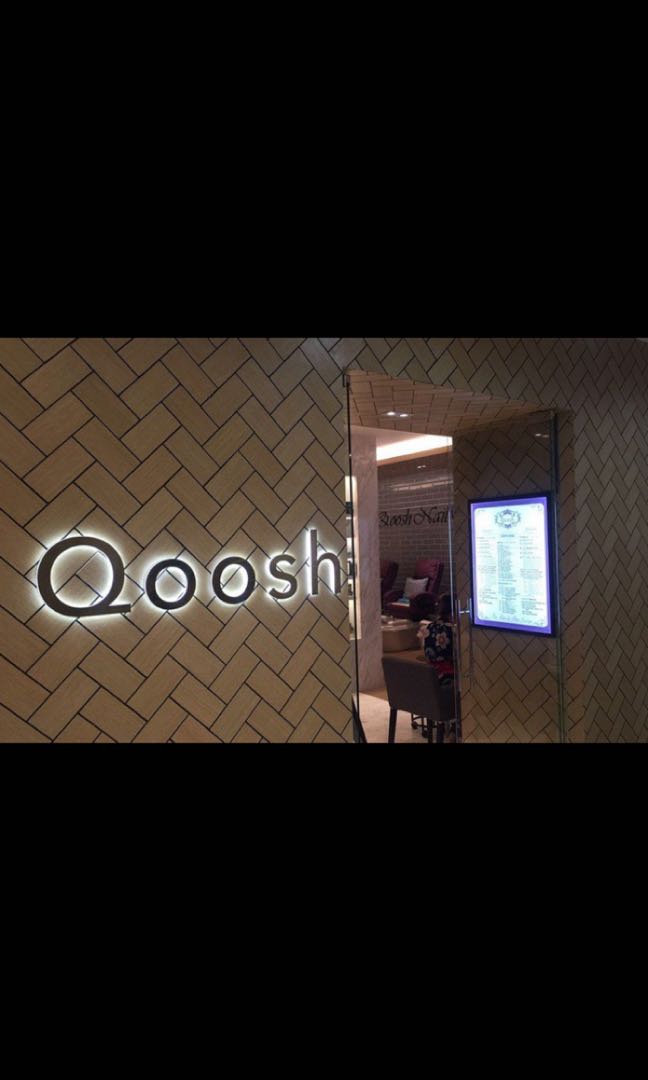 Qoosh Nail Spa package, Beauty & Personal Care, Hands & Nails on Carousell