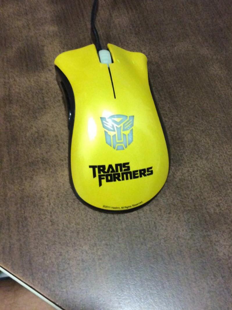 Razer DeathAdder Transformers BUMBLEBEE LIMITED EDITION mouse ...