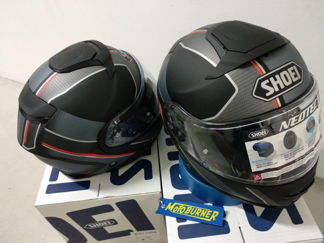 Shoei Neotec 2 Excursion, Motorcycles, Motorcycle Apparel on Carousell