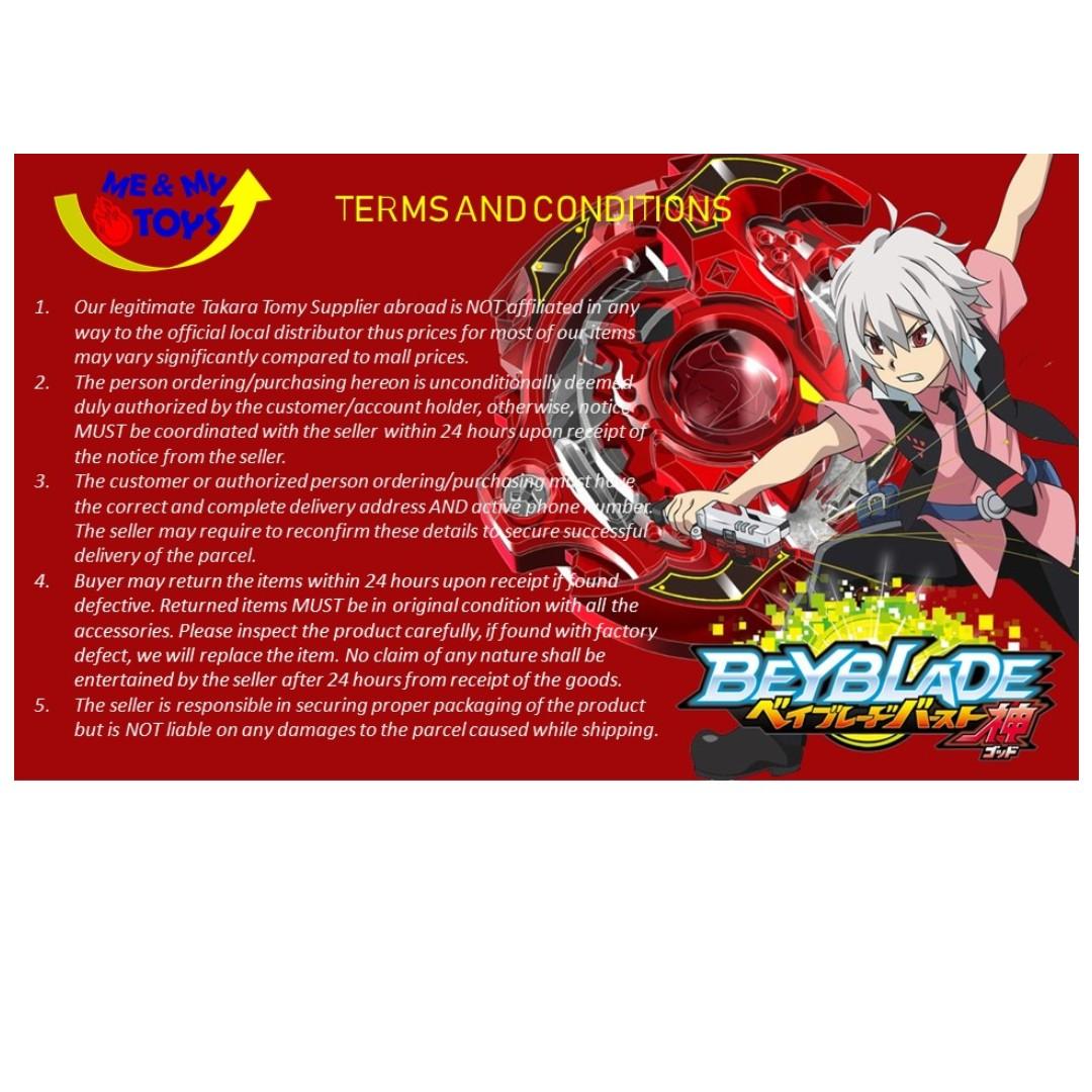 Takara Tomy Beyblade Burst Cho-Z B-125 Random Booster Vol. 12 Shelter ...