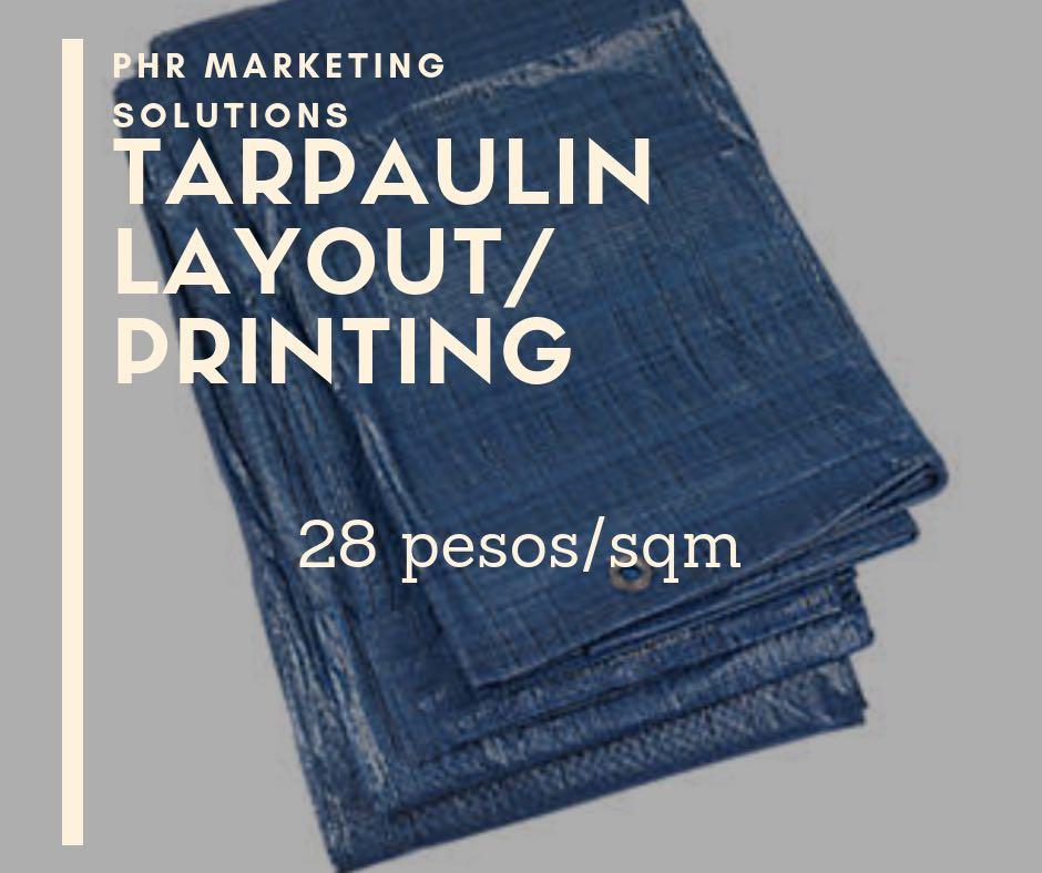 Tarpaulin Layout/Printing, Business Services, Others on Carousell