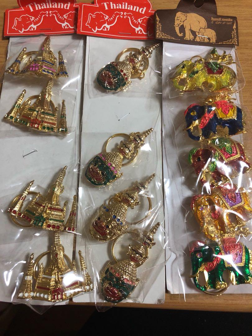 Thailand Key Chain Souvenirs, Hobbies & Toys, Toys & Games on Carousell