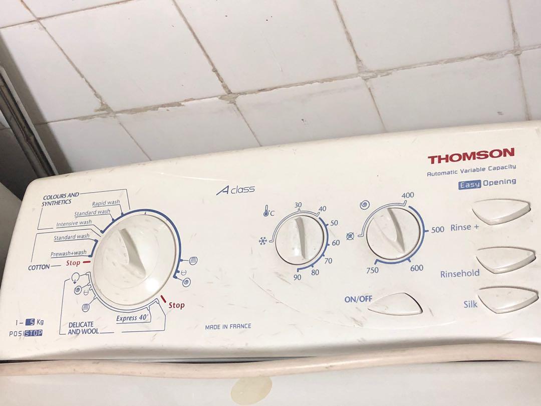 thomson washer, TV & Home Appliances, Washing Machines and Dryers on ...