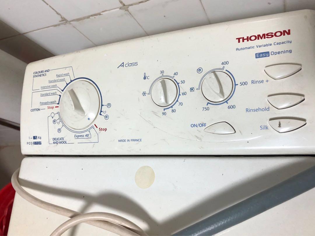 thomson washer, TV & Home Appliances, Washing Machines and Dryers on ...