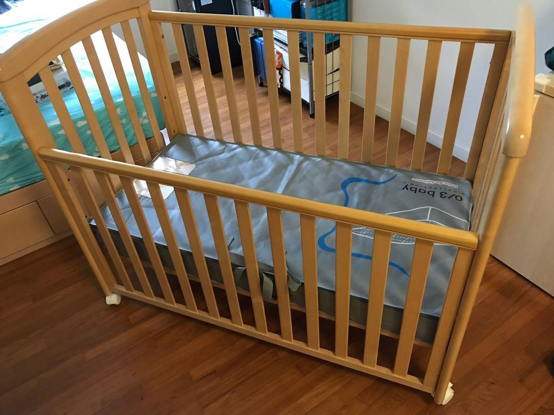 0/3 baby cot mattress, Babies & Kids, Baby Nursery & Kids Furniture ...