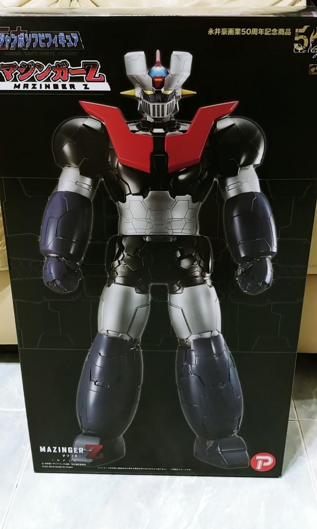 99% new Bandai Plex jumbo soft vinyl figure 鐵甲萬能俠 Mazinger Z 大膠 infinity, 興趣及遊戲, 玩具 & 遊戲類 ...