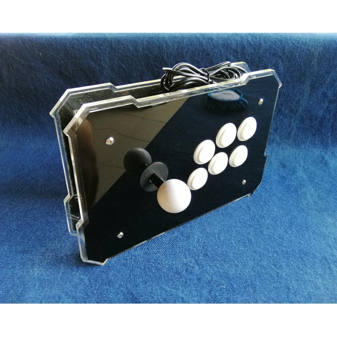 Acrylic Arcade FightStick (Black), Video Gaming, Gaming Accessories ...