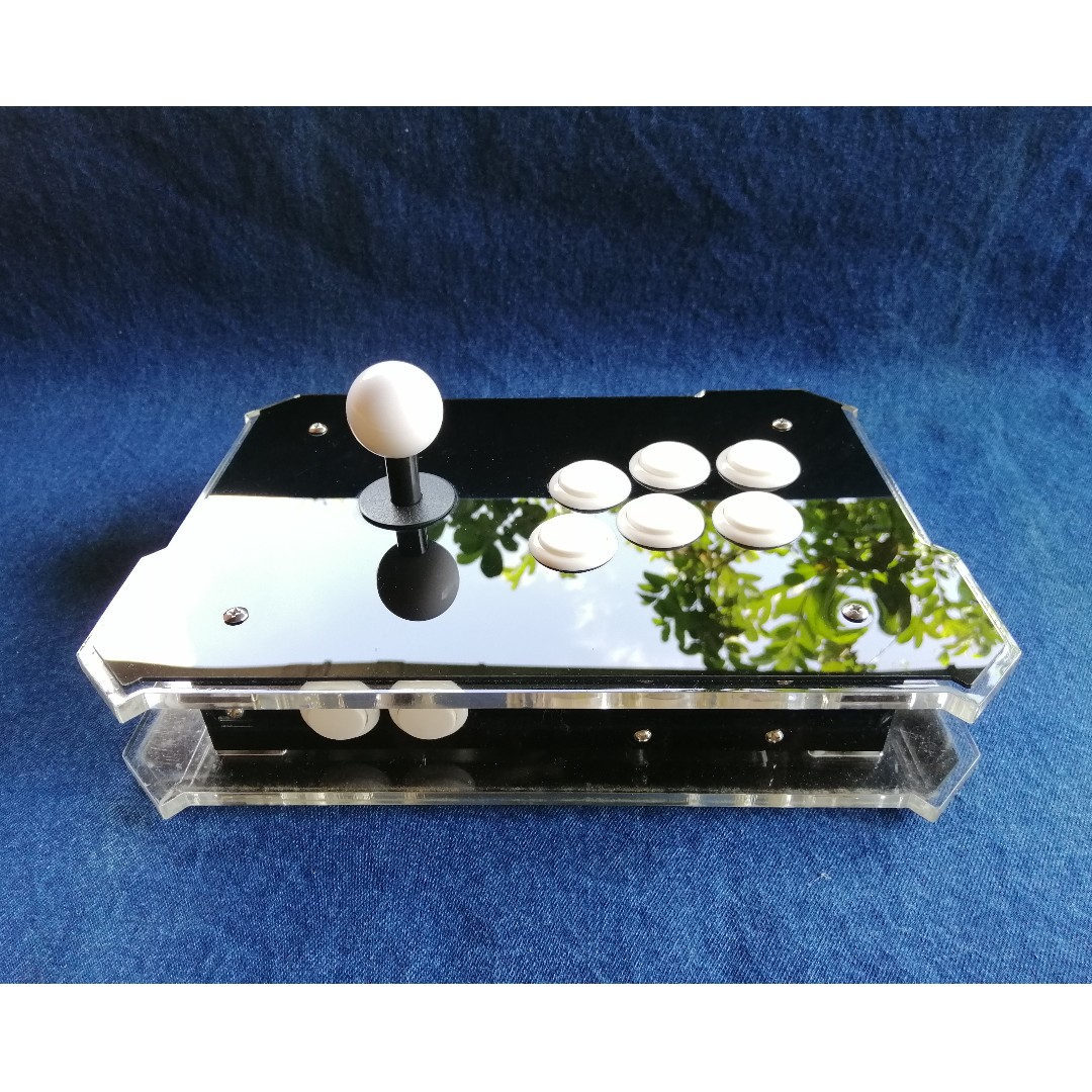 Acrylic Arcade FightStick (Black), Video Gaming, Gaming Accessories ...