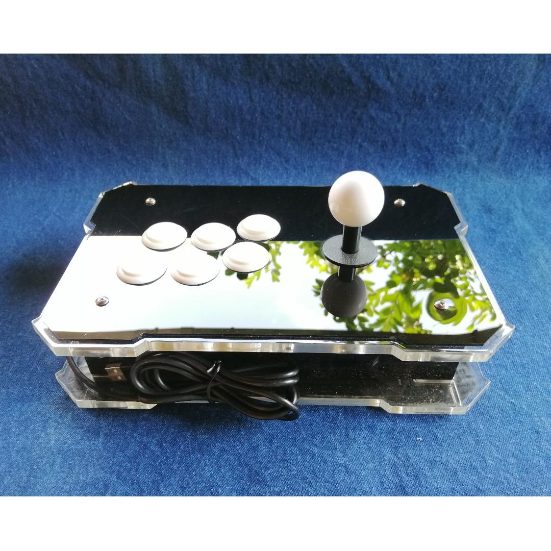 Acrylic Arcade FightStick (Black), Video Gaming, Gaming Accessories ...