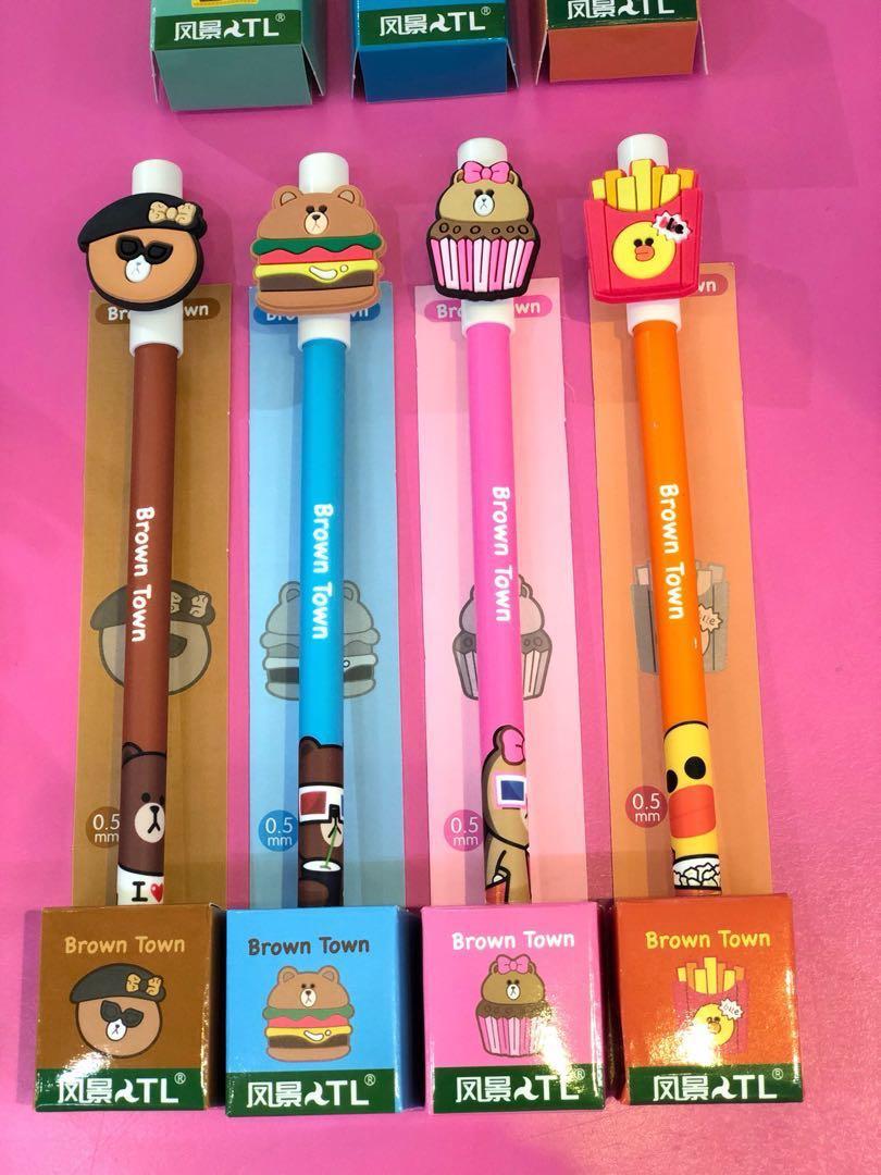 Animated Character Erasable Pen, Hobbies & Toys, Stationery & Craft ...