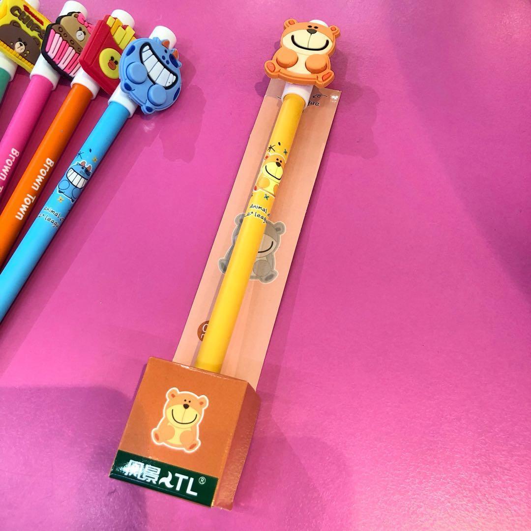 Animated Character Erasable Pen, Hobbies & Toys, Stationery & Craft ...