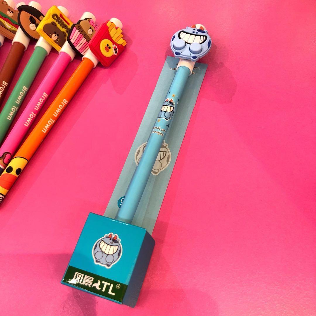 Animated Character Erasable Pen, Hobbies & Toys, Stationery & Craft ...