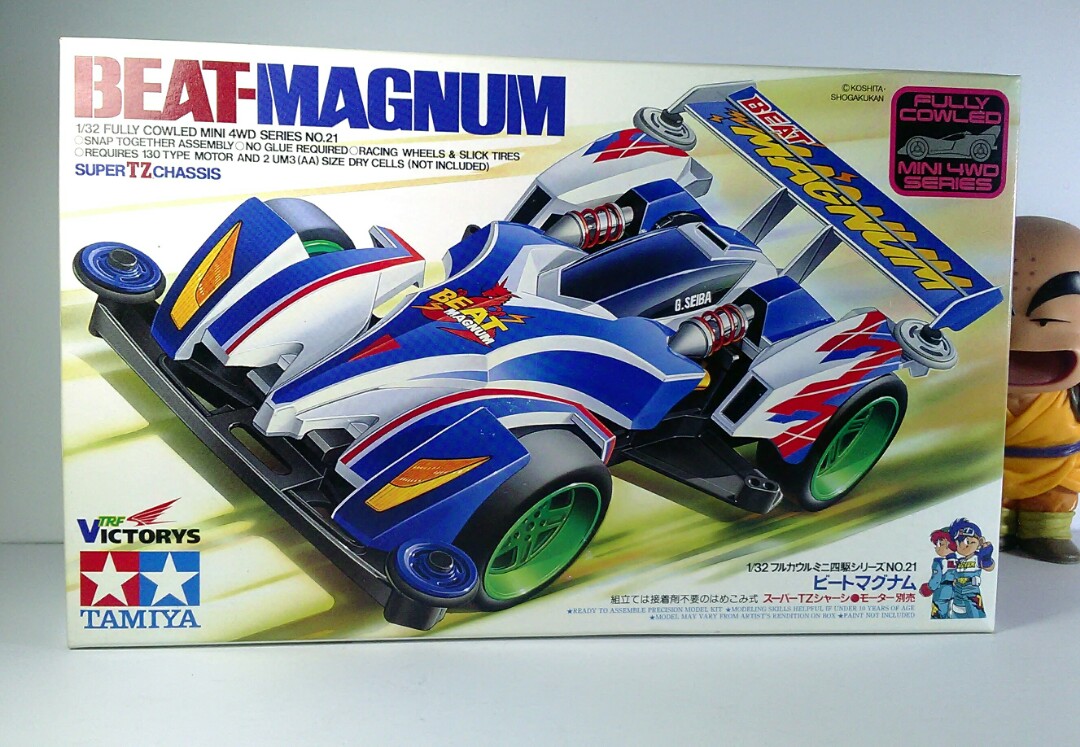 Authentic Tamiya Beat magnum mini 4wd 1997 mkdel kit japan toy on Carousell