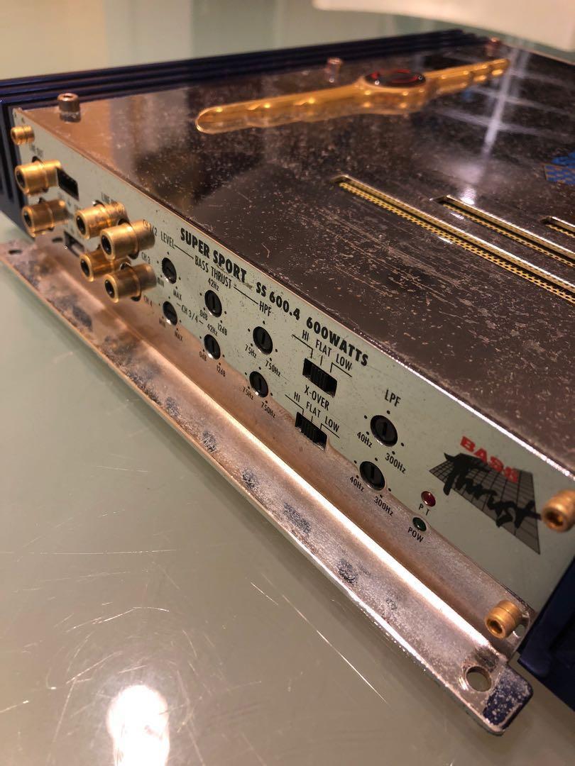 Autotek Super Sport SS 600.4 4 channel car amplifier (600 watts), Audio ...