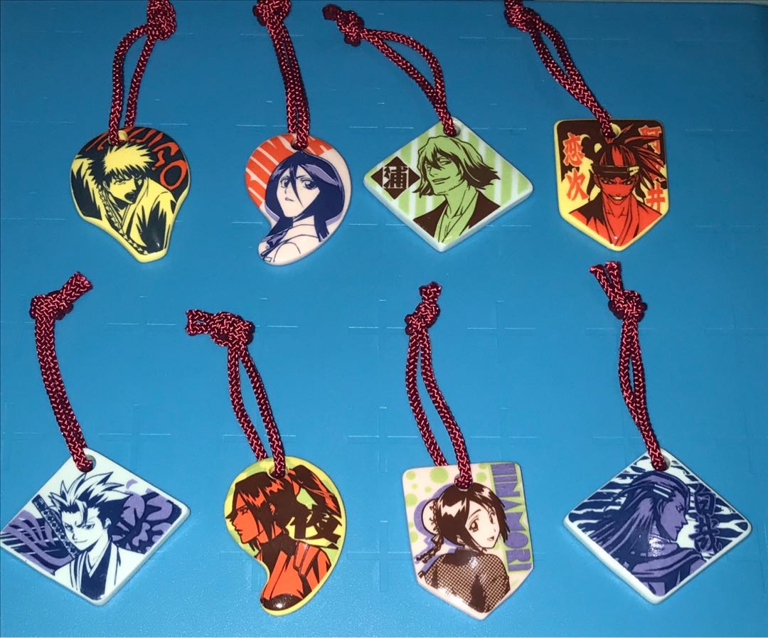 Bleach characters Ceramic Badges, Hobbies & Toys, Memorabilia ...