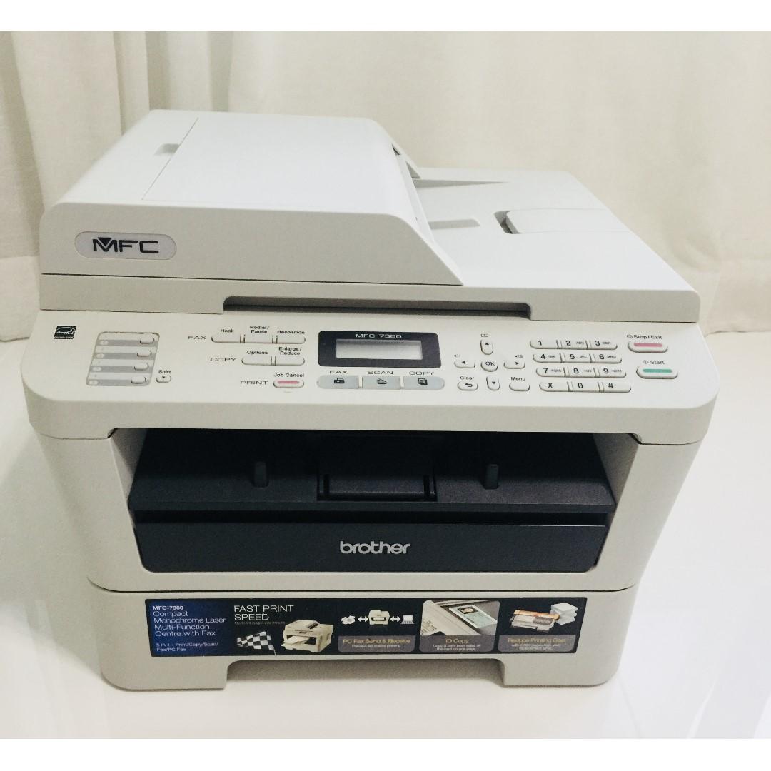 BROTHER MFC 7360 Printer, Computers & Tech, Printers, Scanners ...