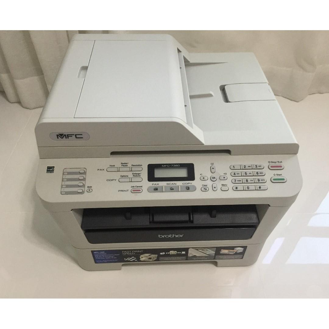 BROTHER MFC 7360 Printer, Computers & Tech, Printers, Scanners ...