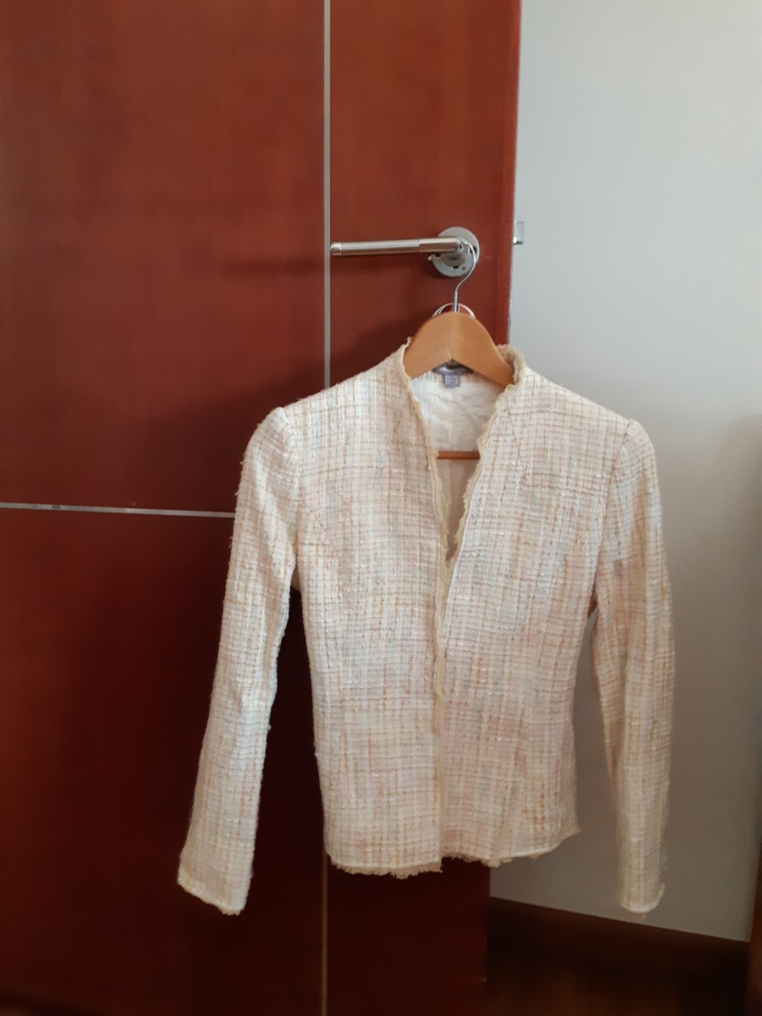 **Chanel-like tweed Jacket, Women's Fashion, Coats, Jackets and ...