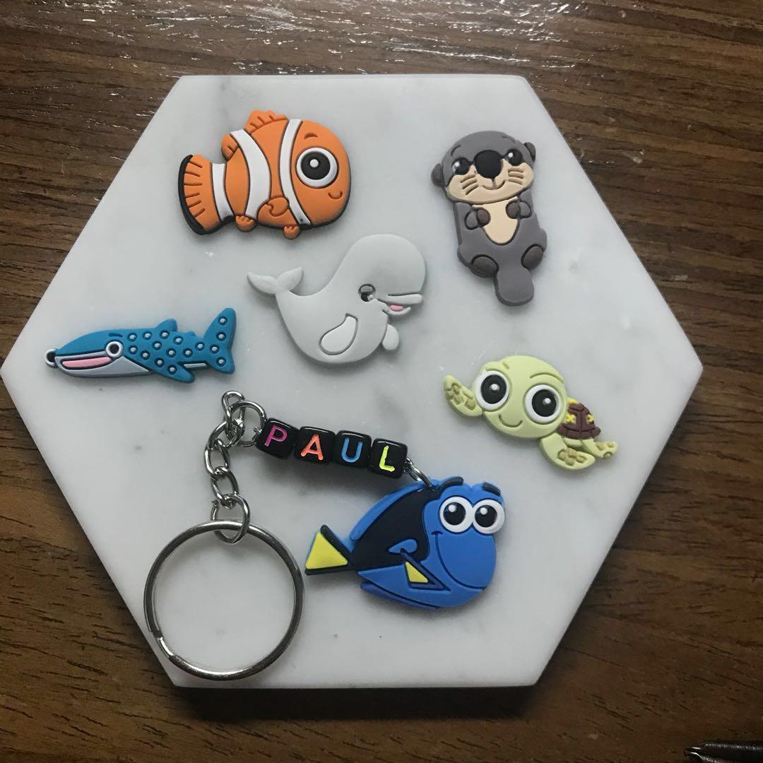 Finding Nemo 2D Customised Name Keychain, Hobbies & Toys, Stationery ...