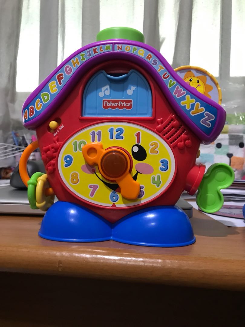 Fisher price singing clock, Babies & Kids, Infant Playtime on Carousell