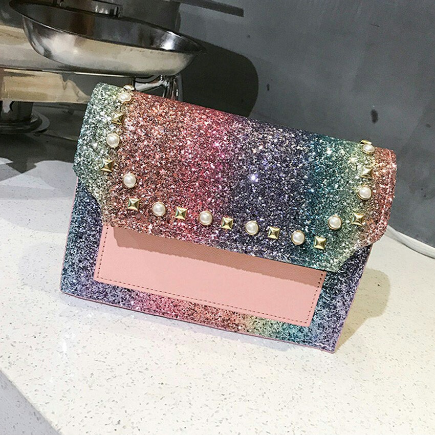 Glitter bag, Women's Fashion, Bags & Wallets, Tote Bags on Carousell