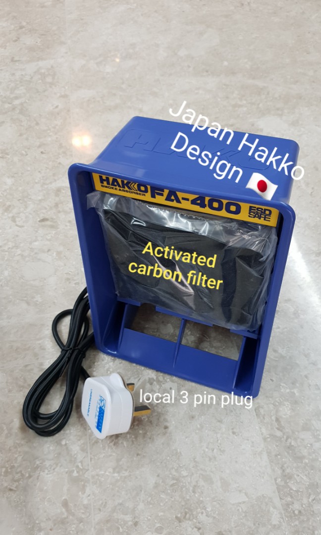 HAKKO Fa-400 FA400 *Japan Design* Smoke FUME Absorber Fan Filter ...