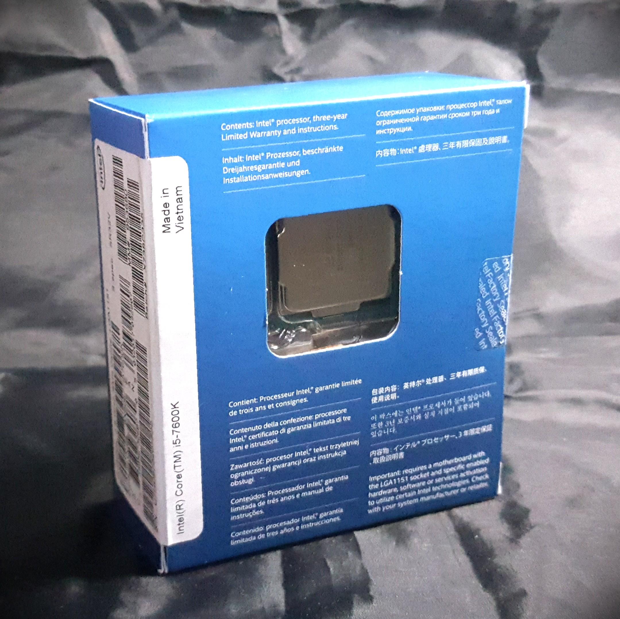 Intel Core i5-7600K 3.8GHz Unlocked Processor *1 piece left*, Computers ...