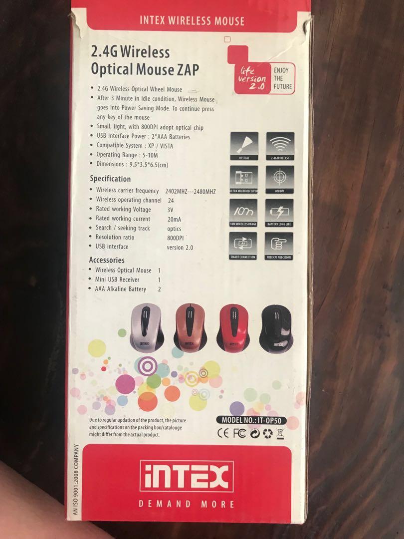 Intex Wireless Mouse, Computers & Tech, Parts & Accessories, Computer ...