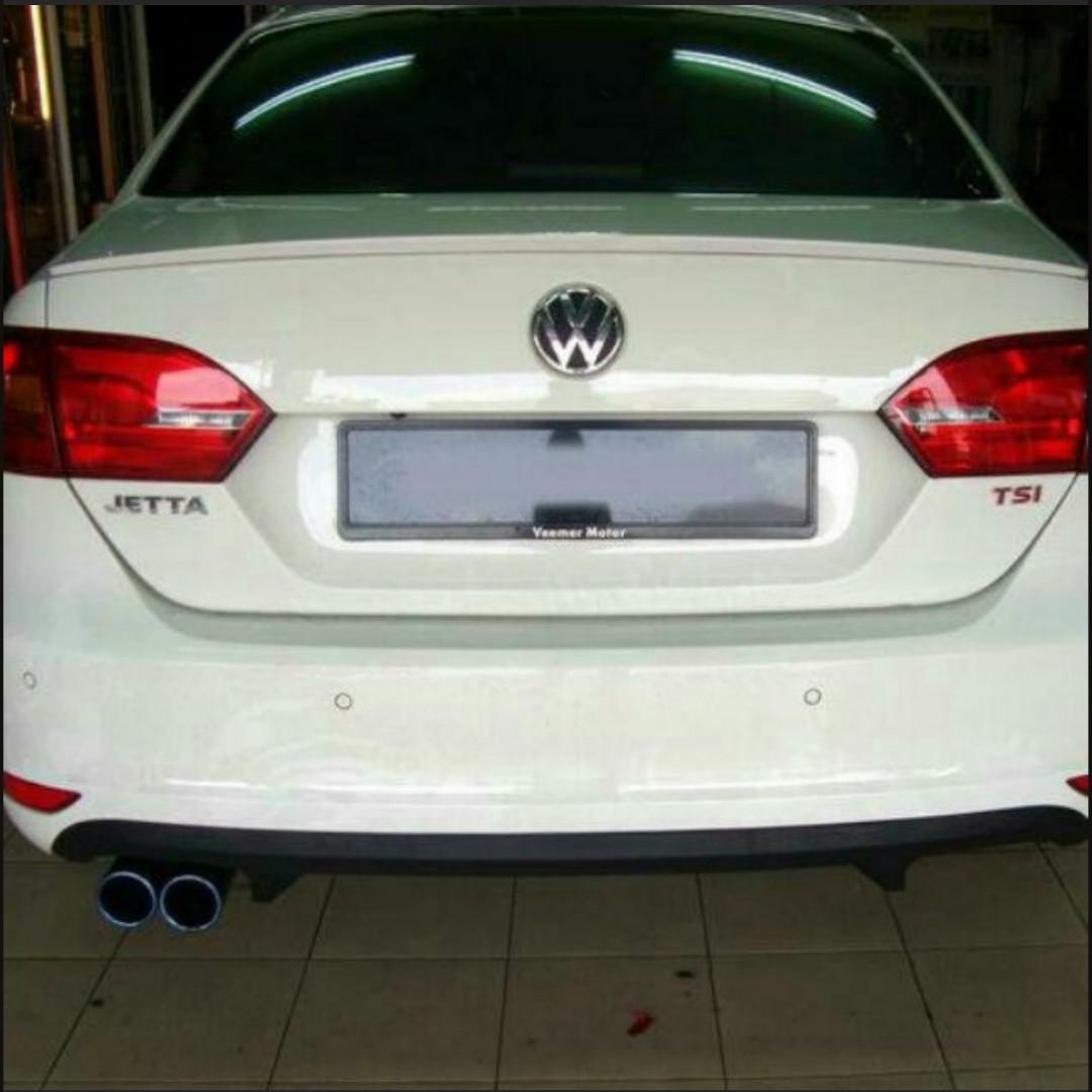 Jetta Mk6 GLI Rear Valance Diffuser, Car Accessories, Accessories on ...