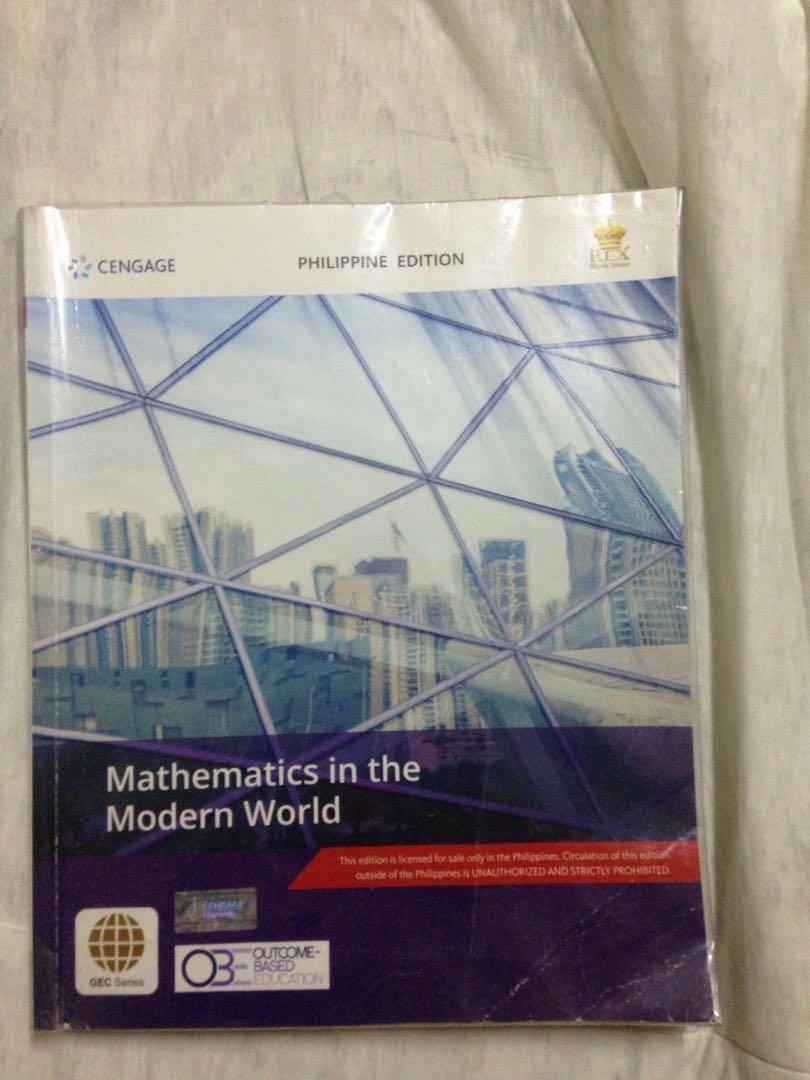 Mathematics in the Modern World - College Book, Hobbies & Toys, Books ...
