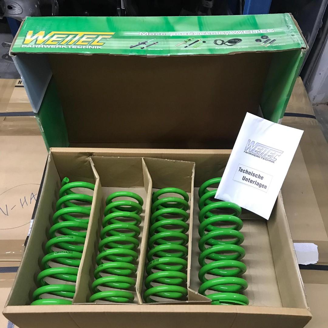Mercedes W124 E Class (4 Cyl) Weitec Spring Set (45/45MM), Car ...