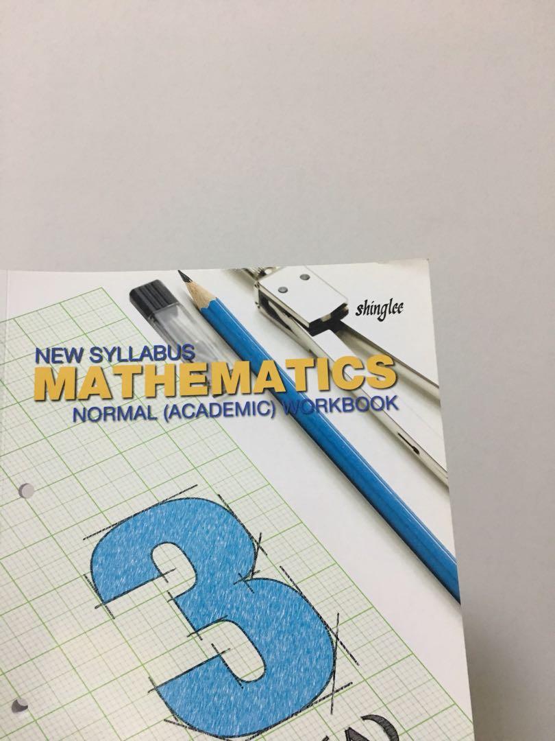 new Syllabus Mathematics Normal Academic Sec 3, Hobbies & Toys, Books ...