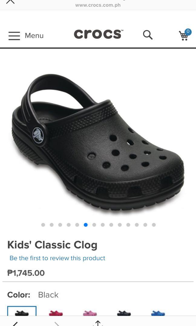 OriginAl Crocs Classic Clog, Babies & Kids, Babies & Kids Fashion on ...
