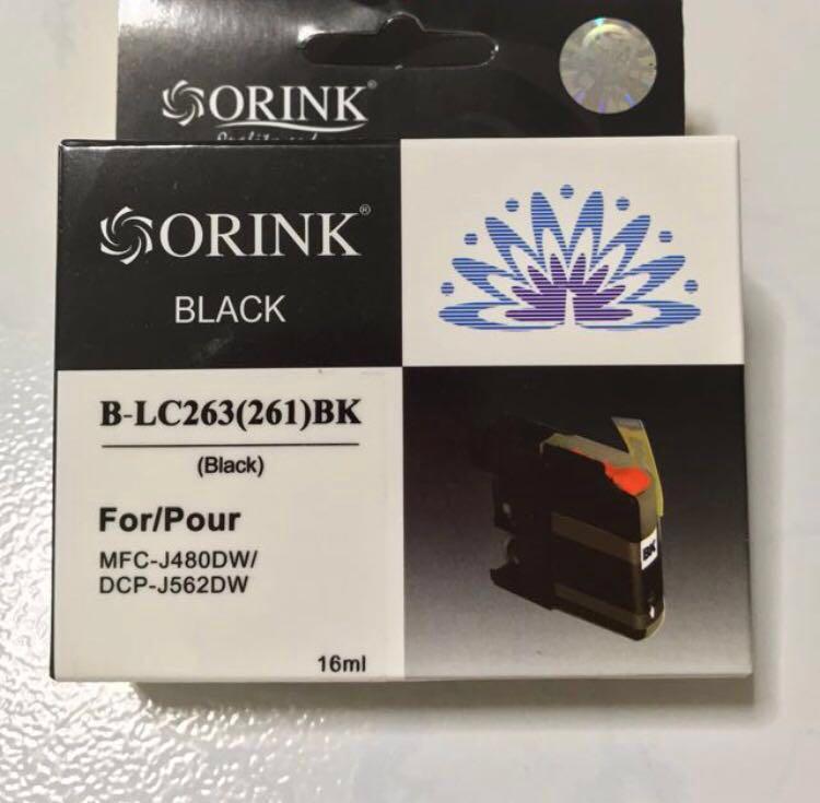 ORINK BROTHER LC263 (261) COMPATIBLE INK CARTRIDGE, Computers & Tech ...