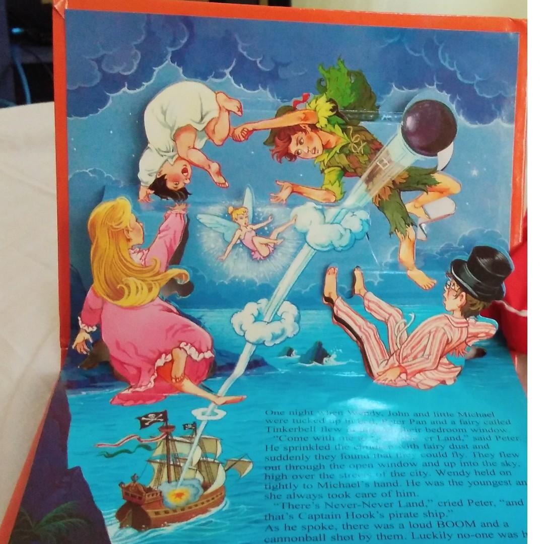 Peter Pan pop-up book, Babies & Kids, Baby Nursery & Kids Furniture ...