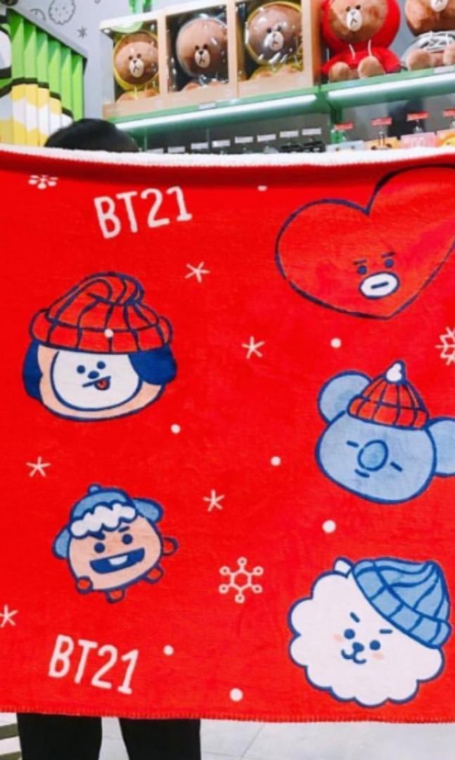 [PO] BT21 official Christmas limited edition standing doll BTS, Hobbies ...