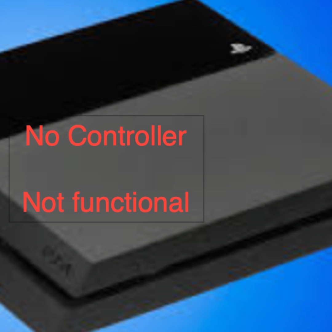 PS4 (first generation, not working / broken / bricked, no controller ...