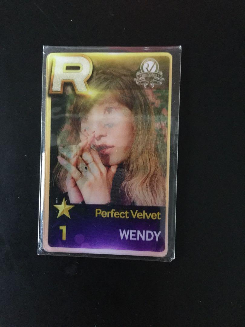 Red Velvet Wendy Superstar SmTown Lenticular Magnet, Hobbies & Toys ...