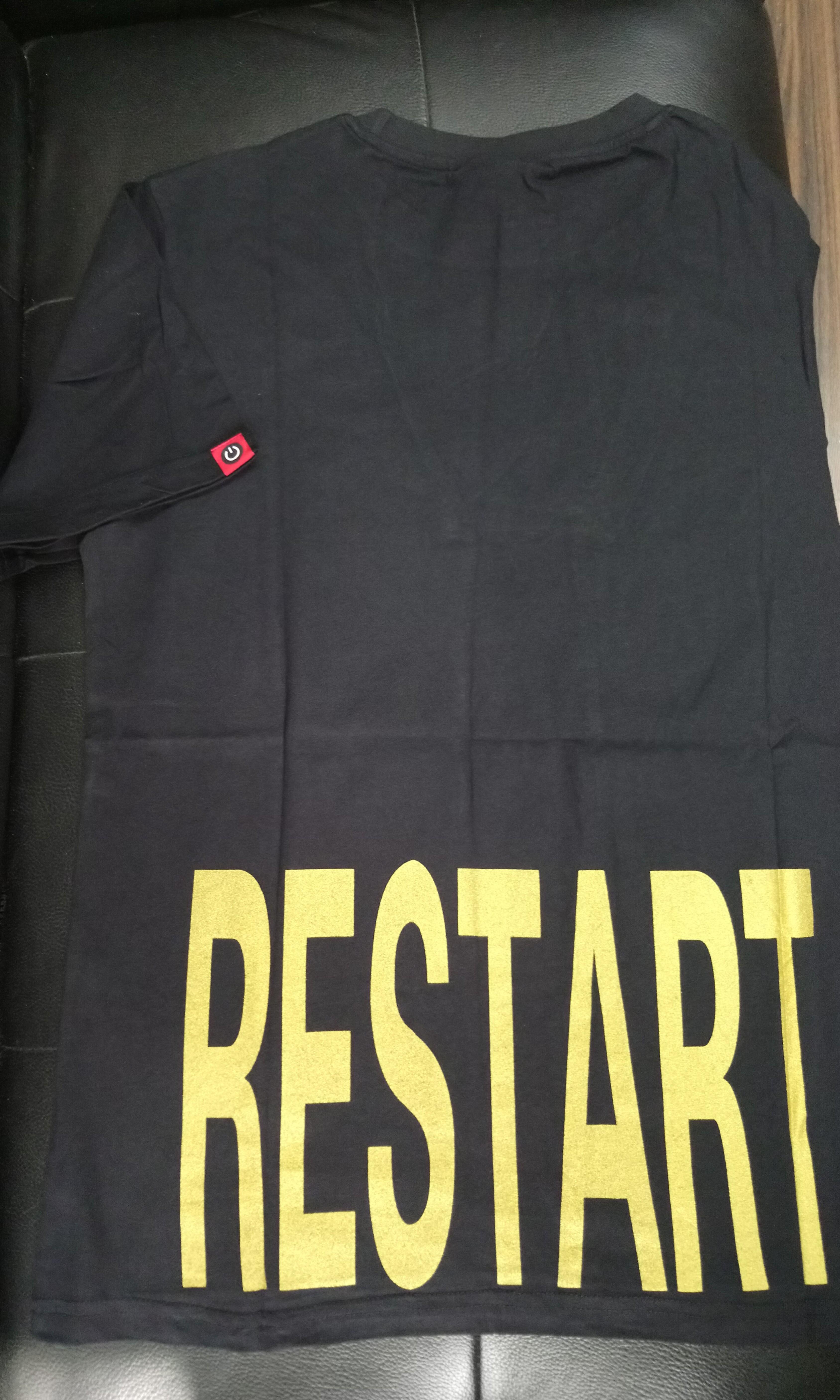 Restart Tee, 女裝, 上衣, T-shirt - Carousell