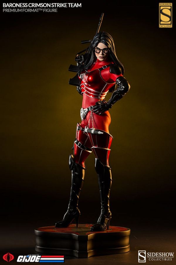 Sideshow G.I. Joe Cobra Baroness Crimson Strike Classic Premium Format ...