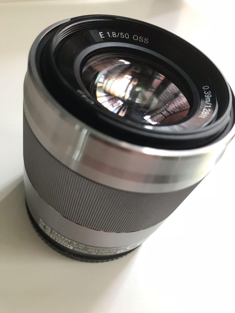 Sony SEL50F18, 攝影器材, 鏡頭及裝備 - Carousell