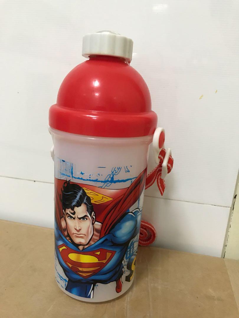 Superman Water Bottle, Hobbies & Toys, Toys & Games on Carousell
