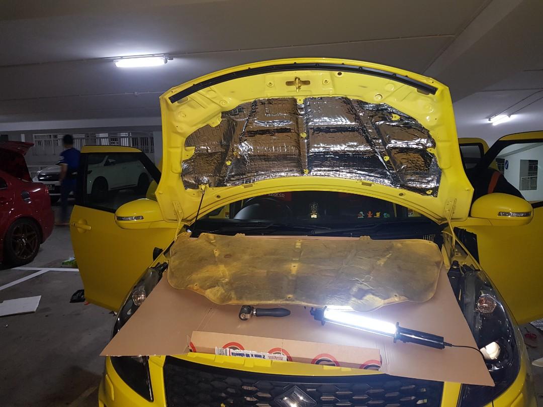 Suzuki Swift Bonnet Soundproofing, Car Accessories, Accessories on ...