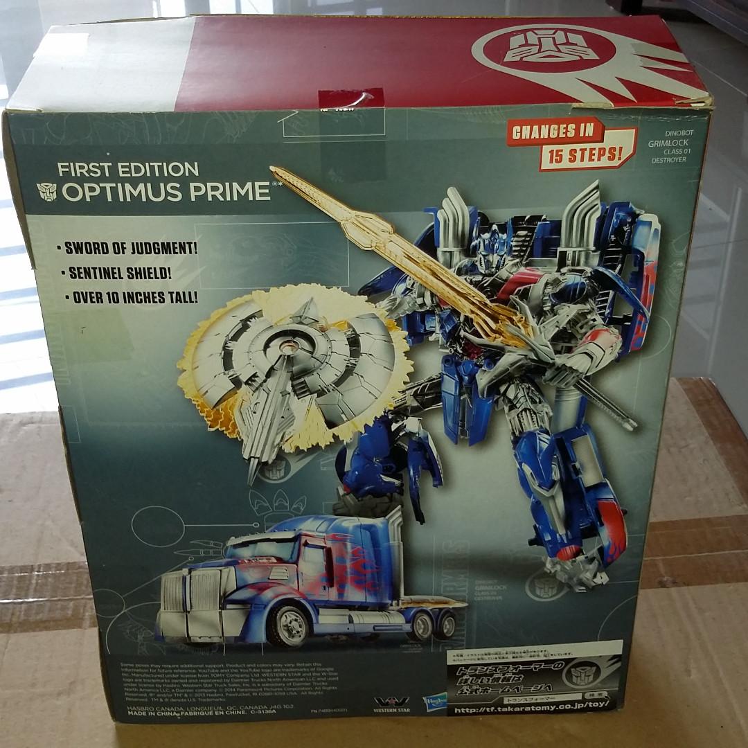 Transformers Optimus Prime Premiere Edition, Hobbies & Toys ...