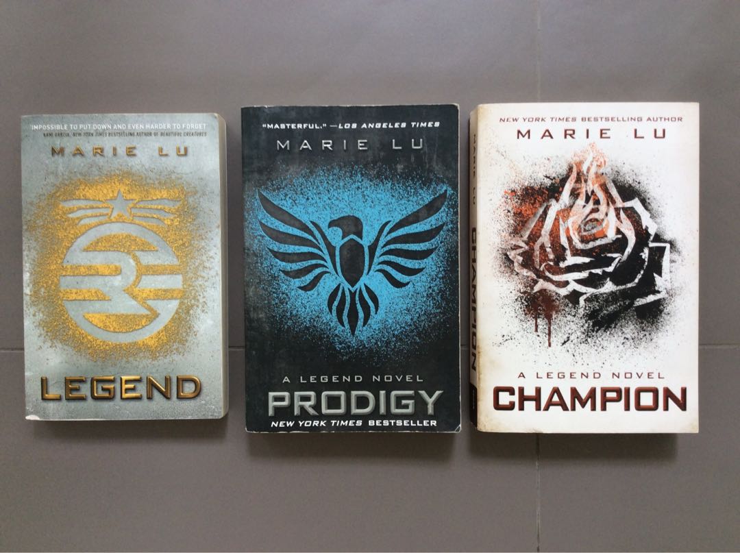 Trilogy 3 books Legend Prodigy Champion Marie Lu , Hobbies & Toys ...